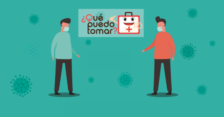 ¿Qué es la sana distancia? - ¿Qué puedo tomar?